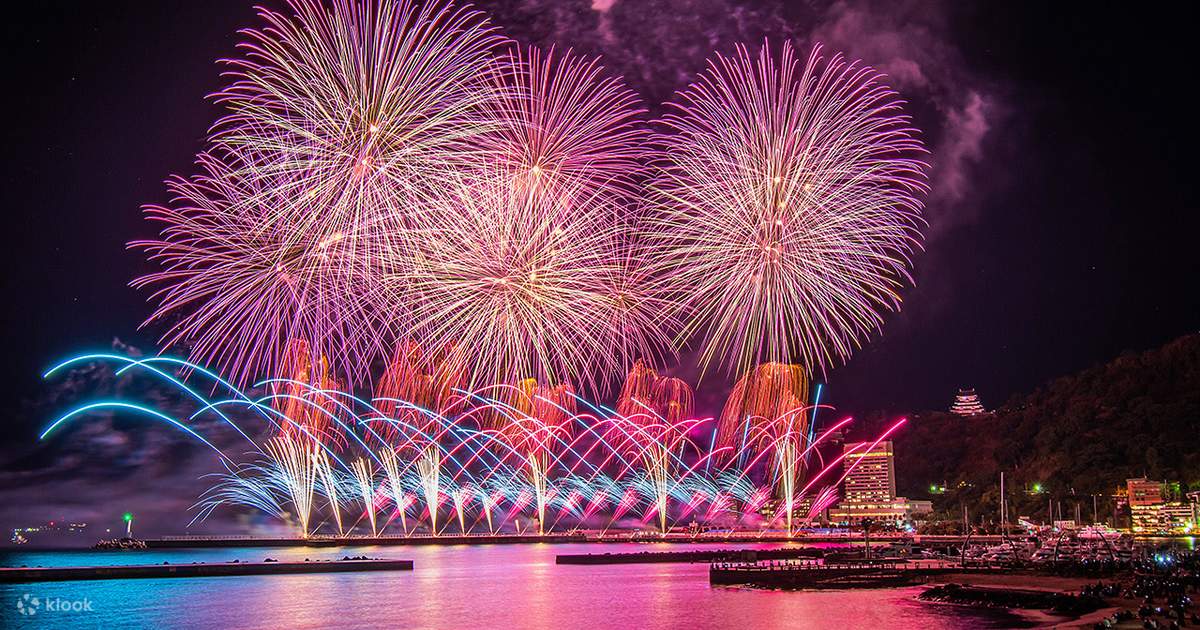 [Fireworks Limited] Atami Fireworks Festival, Sun Beach, Hakone ...